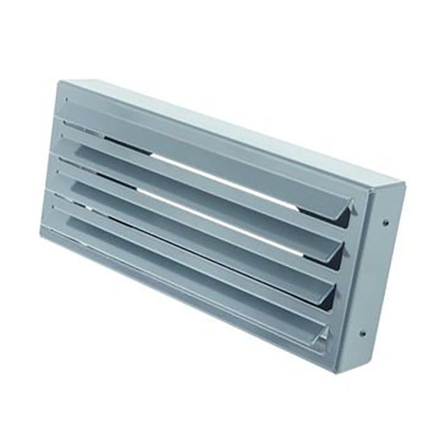 Dyka air gevelrooster 195 x 80mm antraciet - Wiringa Technische Groothandel